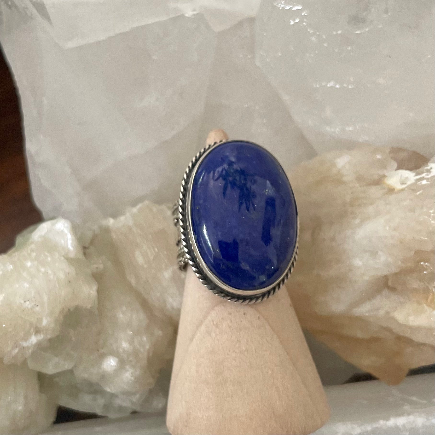 Large Lapis Ring – Marla Jade